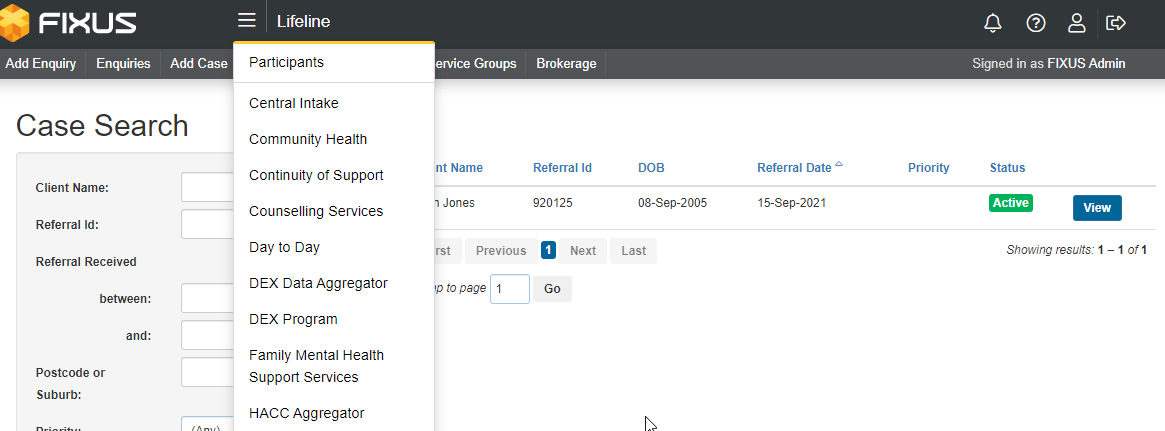 New user experience – New features and more! – Fixus Technologies Documentation