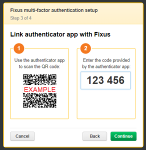 Multi-Factor Authentication (MFA) – Fixus Technologies Documentation